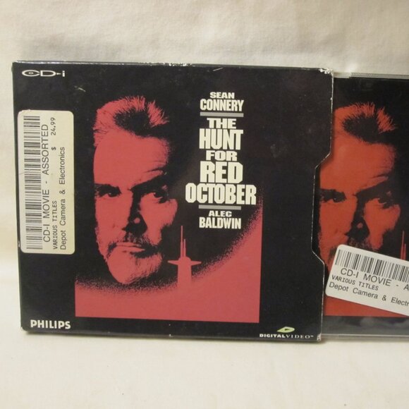 Philips | Media | Rare 993 Philips Interactive Cdi Movie The Hunt For ...